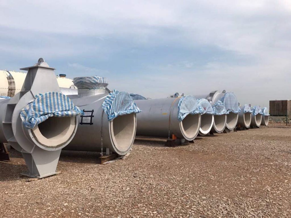 Flue Gas Duct Lining of PETRONAS